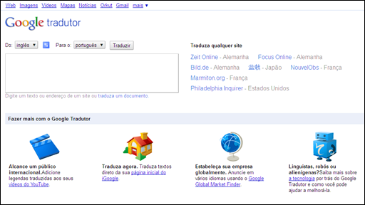 Por dentro do Google Tradutor ~ Visual Dicas